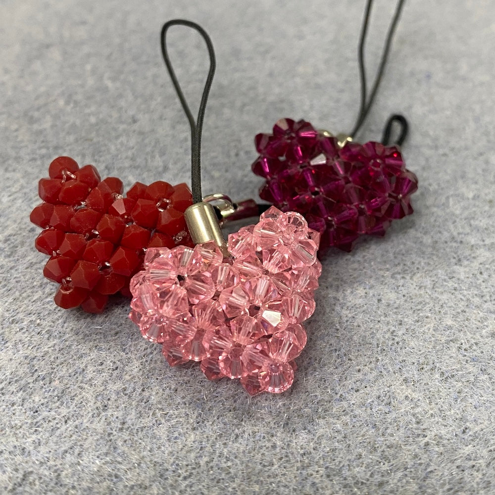3D Puffy Heart Kit - Swarovski Crystal - Jet – Bead Shack