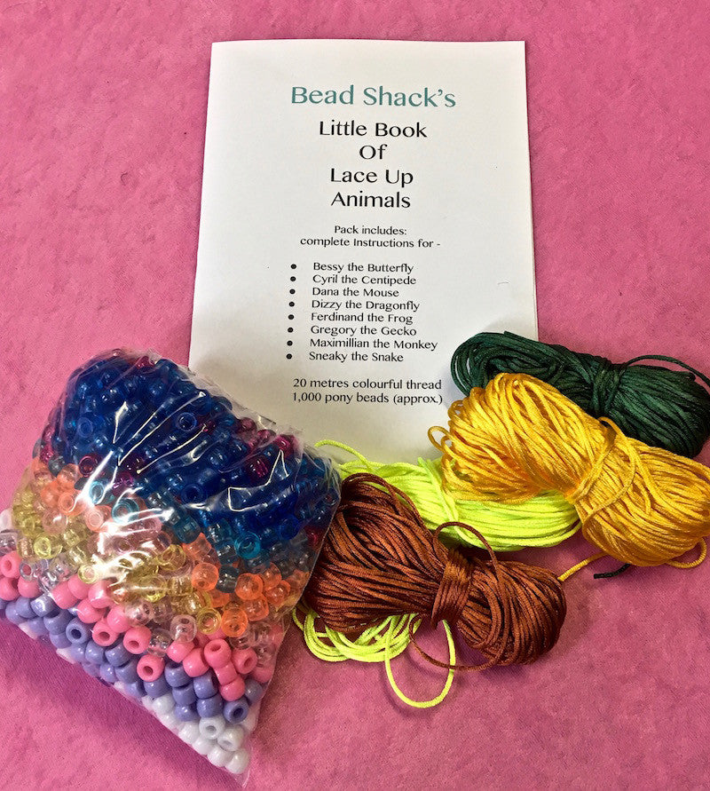 Animals - Lace-Ups Pattern Book – Bead Shack