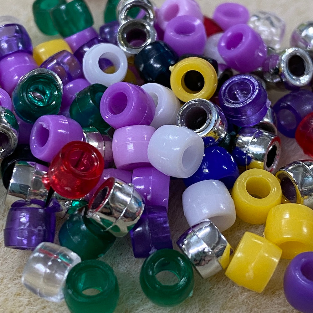 6mm Acrylic Pony Beads – Bead Shack