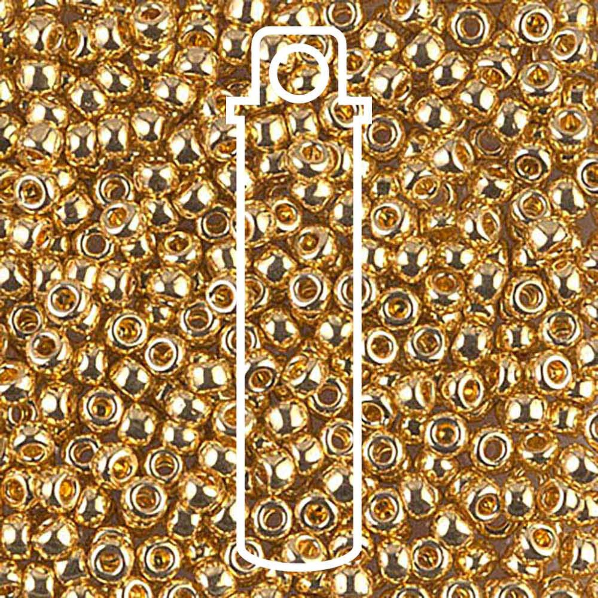 8/0 (#9191) 24kt Gold - 2 grams – Bead Shack