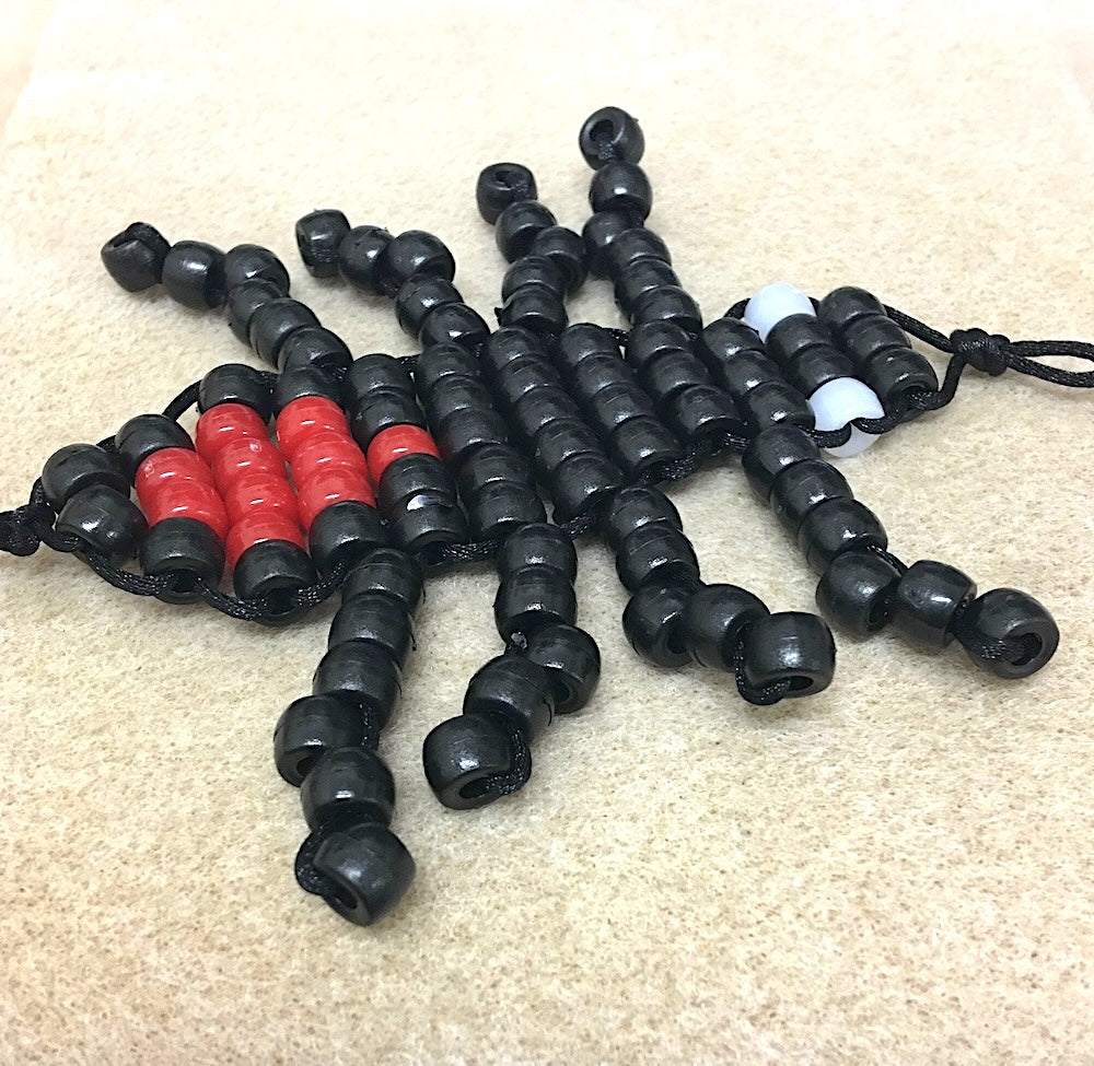Lace Up Kit - Rodney the Redback Spider – Bead Shack